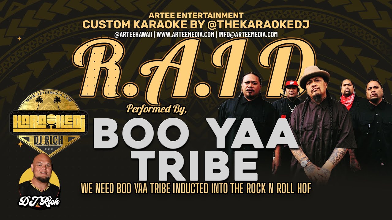 Boo Yaa TRIBE - R.A.I.D (KaraokeDJ) - YouTube