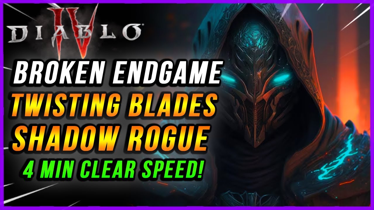 Diablo 4 SHADOW BLADES Twisting Blades Rogue Build Guide Season 1 ...