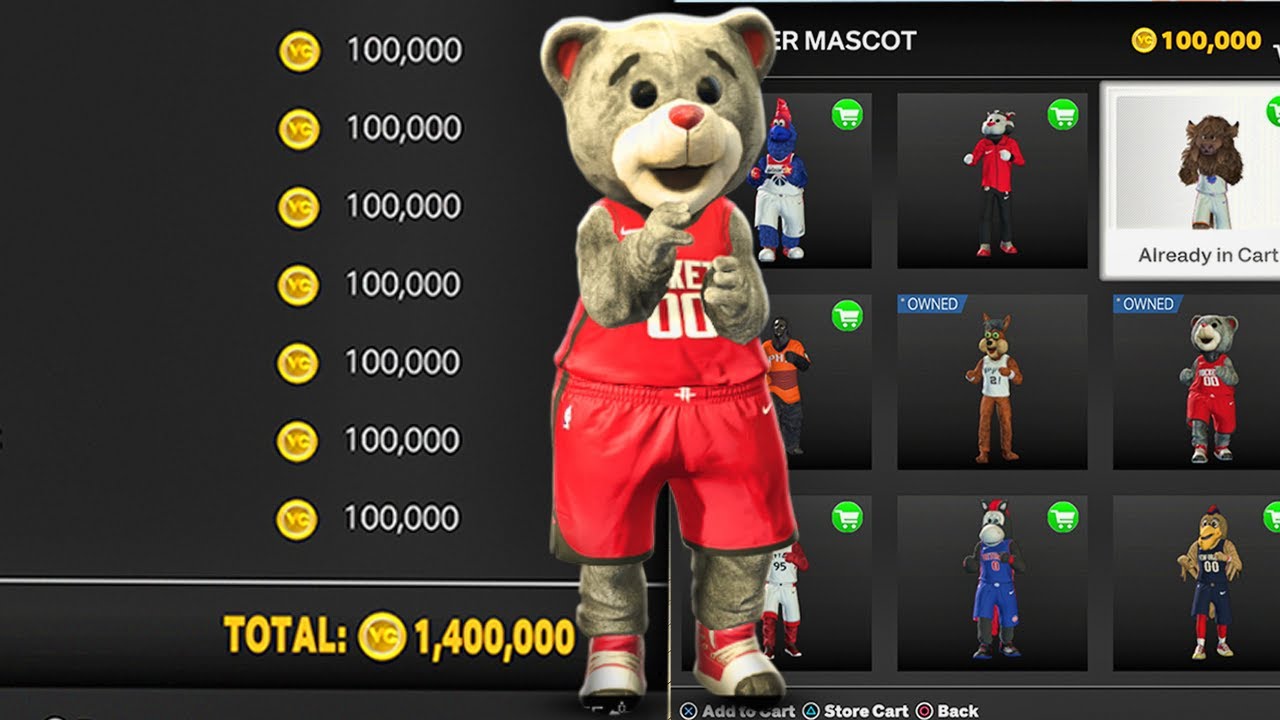 *NEW* HOW TO GET EVERY MASCOT IN NBA 2K23 - YouTube