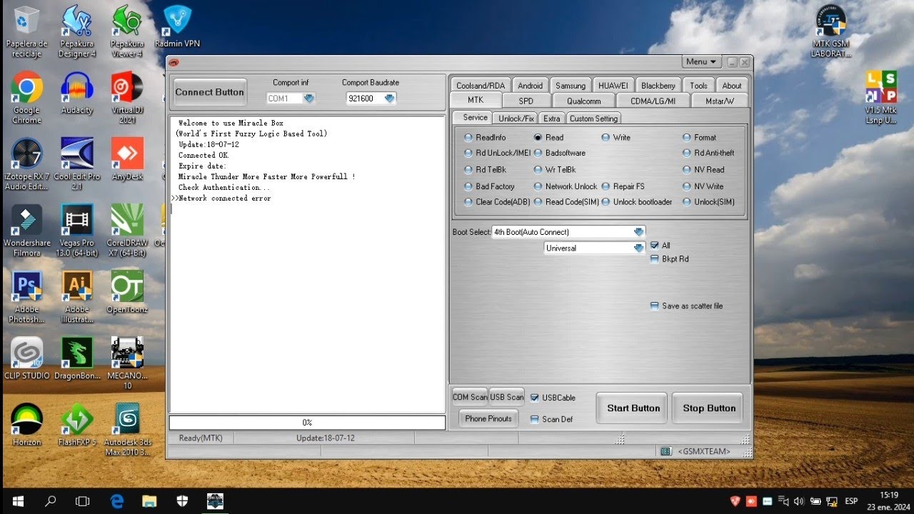 Miracle Thunder Erase frp, Reparar IMEI, Reset y Mas - YouTube