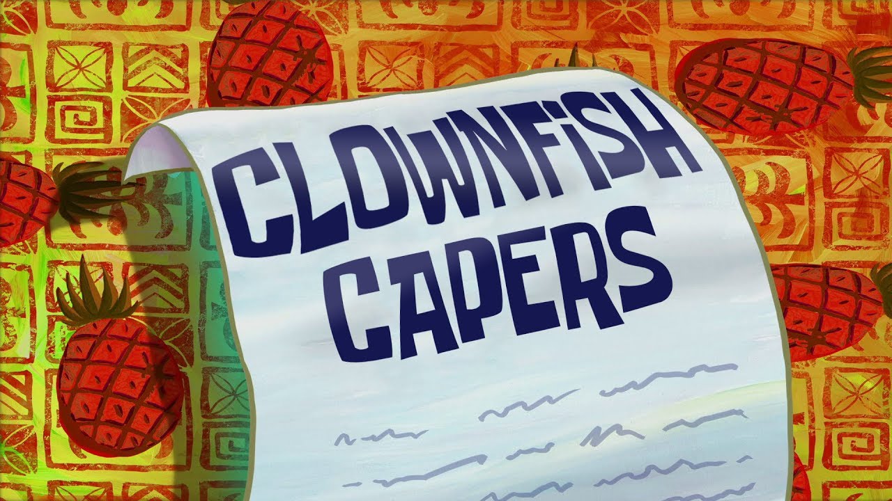 SpongeBob Music: Clownfish Capers (Full + Clean) - YouTube