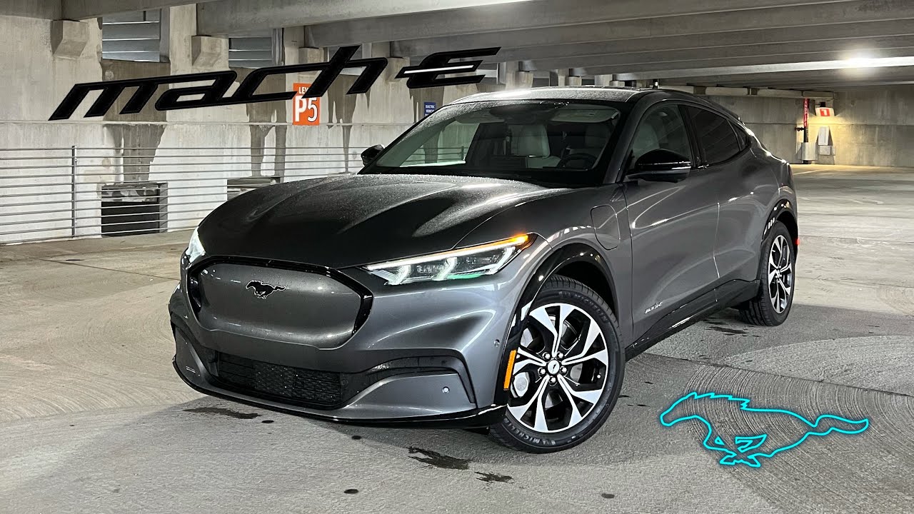 Living With The Mustang Mach-E: Walkaround & Charging - YouTube