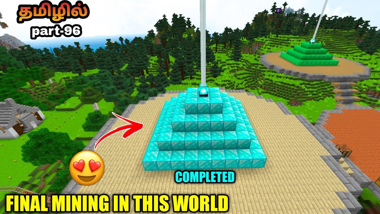 Minecraft Pocket Edition | Survival Gameplay | Final Diamond Mining In ...