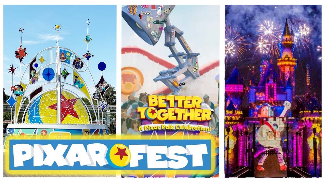 🔴 [#LIVE - En Vivo] Pixar Fest Celebration | Opening Day Early Entry ...