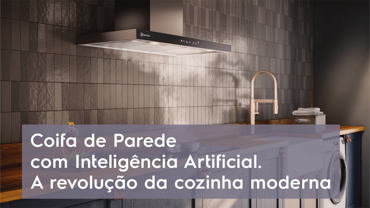 Coifa de Parede 90cm Experience com Inteligência Artificial - YouTube