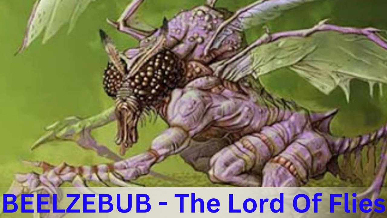 BEELZEBUB: The Lord Of FLIES. A Close Associate Of The Demon Satan ...