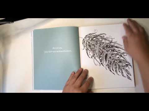 Jenny Lawson's You are Here Adult Coloring Full Flip Through! - YouTube