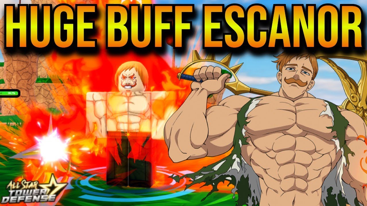 HUGE BUFFED ESCANOR 6 STAR OP KAI PLANET SOLO ALL STAR TOWER DEFENSE - YouTube