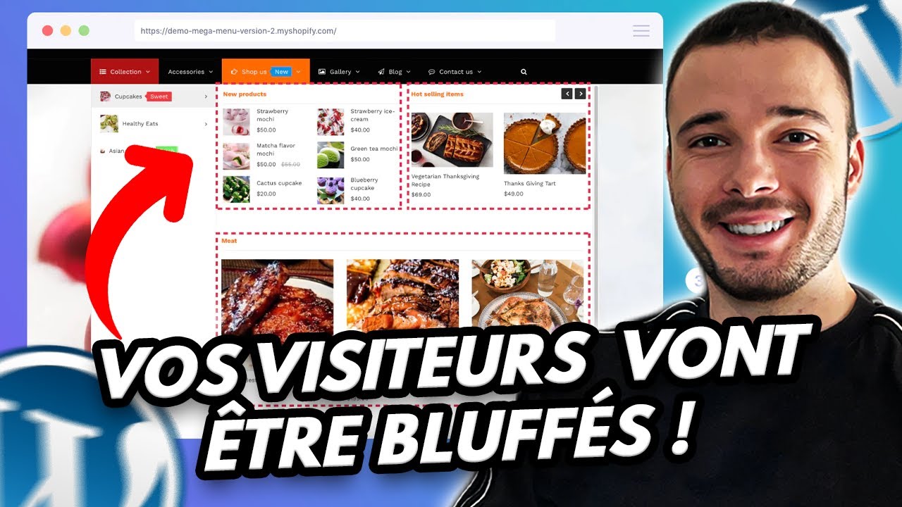 Comment créer un MEGA-MENU avec WordPress & Elementor ? 100% GRATUIT ...