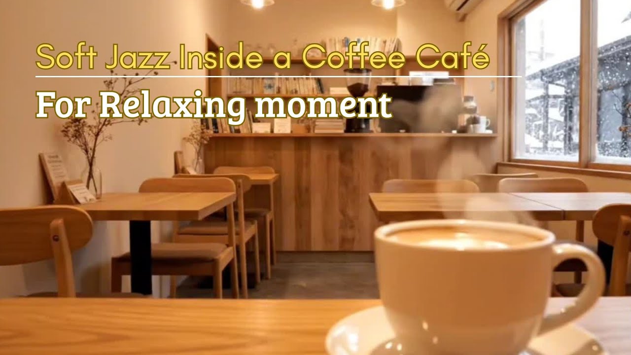Soft Jazz Inside a Cozy Coffee Café, Relaxing Café Jazz Instrumental ...
