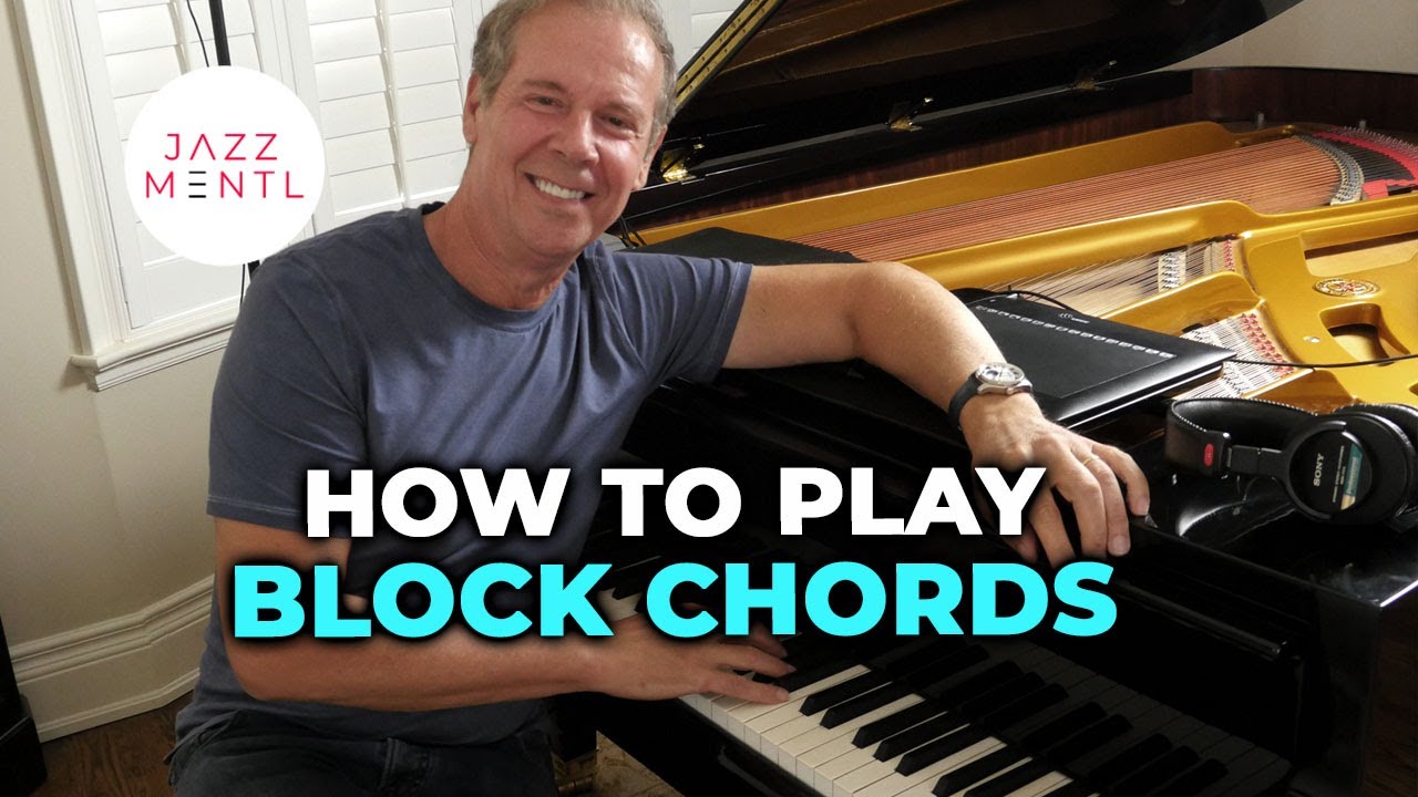 How to Play Block Chords | Lush Life Advanced Jazz Tutorial 1 - YouTube