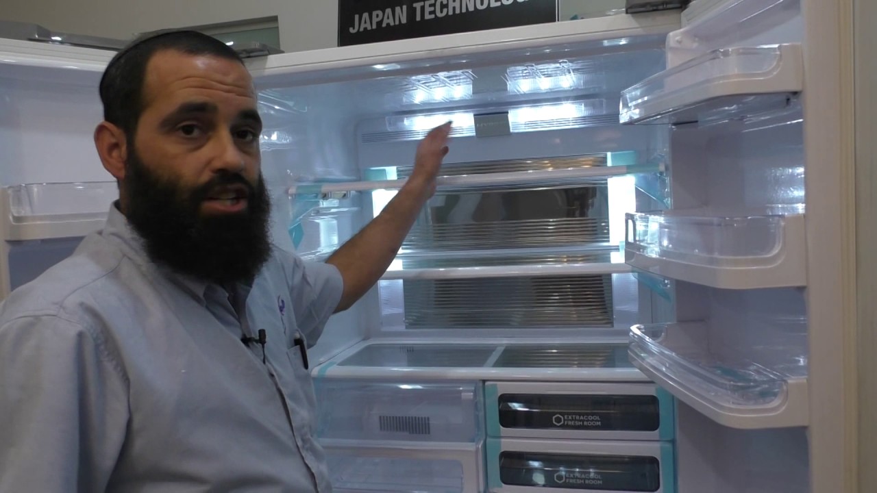 סקירה מקרר שארפ דגם sj8620w / b חשמלית בית אל על ידי אוריאל שטרן - YouTube