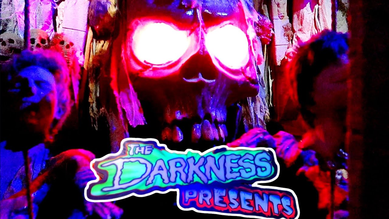 Inside THE DARKNESS Insane Haunted House - FULL Private Walk-Thru ...