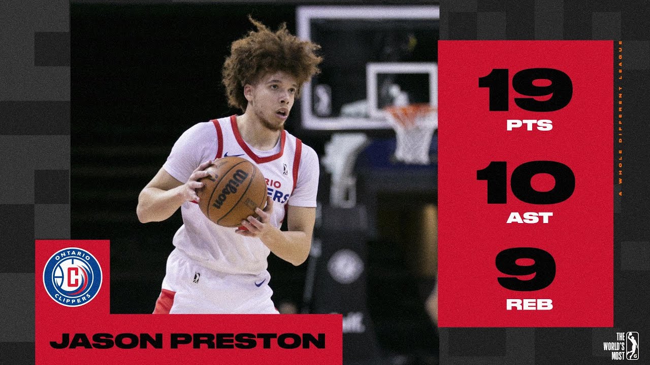 Jason Preston Just Misses First Career Triple-Double - YouTube