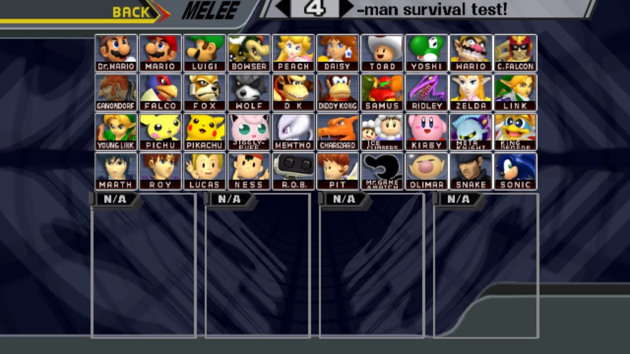 مود يحول smash brawl إلى smash 2 omega smash melee - YouTube