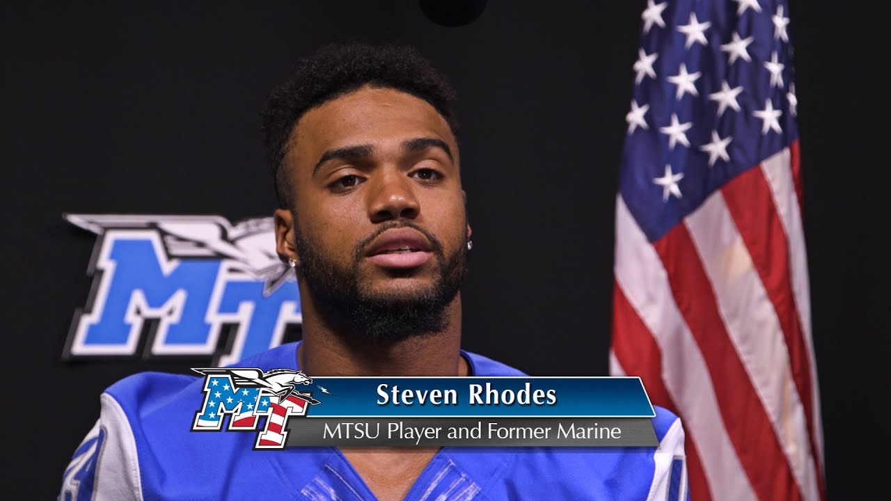 2015 MTSU Salute to Veterans and Armed Forces Game - YouTube