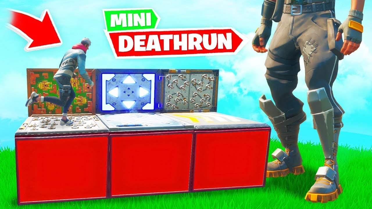 FORTNITE DEATHRUN (PT 2) - YouTube
