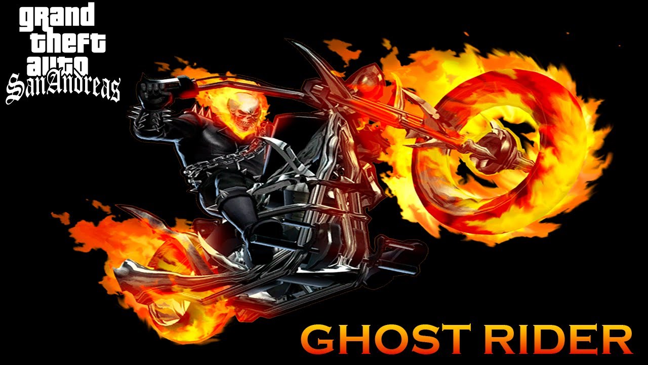 GTA SAN ANDREAS GHOST RIDER MOD 1.0v - YouTube