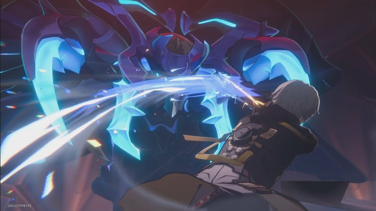 Honkai: Star Rail - Starcrusher Swarm King: Skaracabaz boss fight - YouTube
