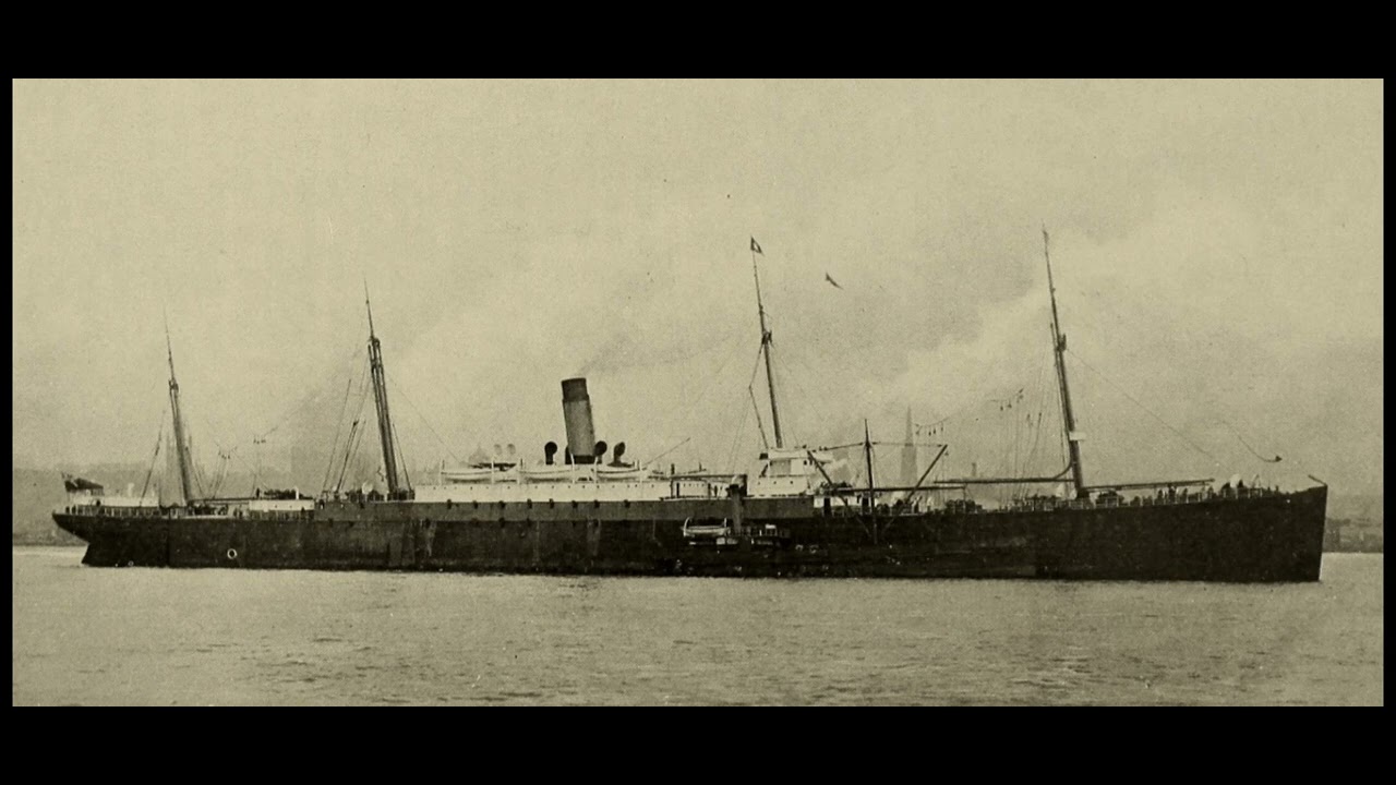Brief History of SS Georgic (1895) - YouTube