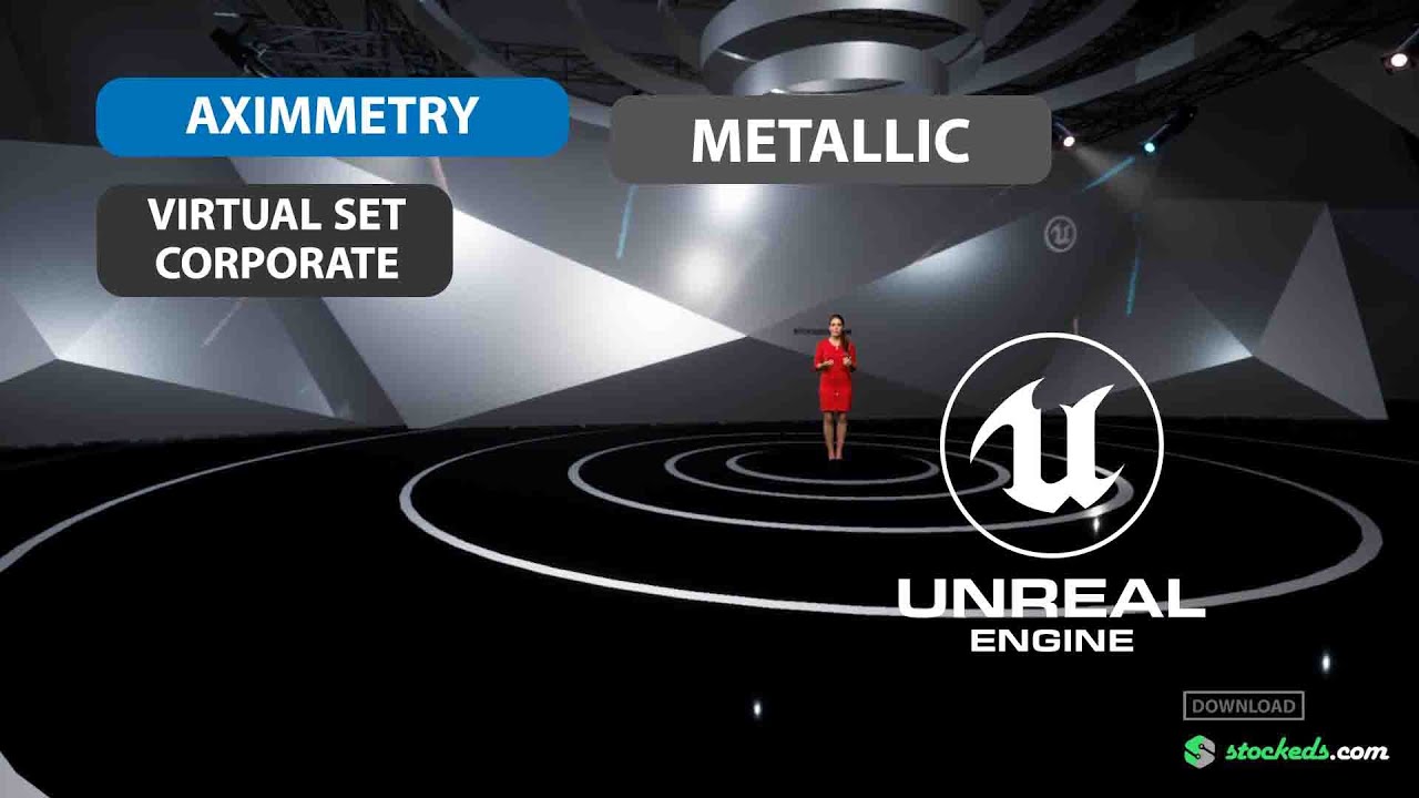 Virtual Production Set With Aximmetry, Unreal Engine, Zero density ...
