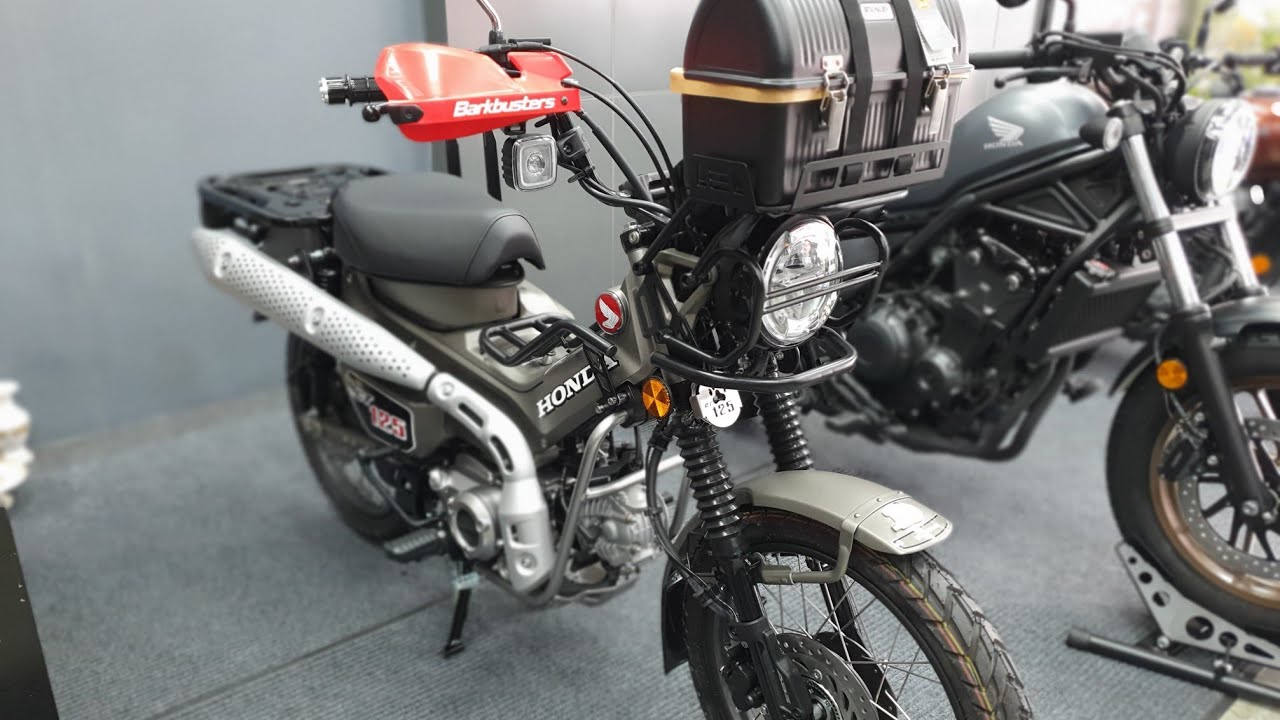 Honda CT125 abs nhập Thái Lan cho ae đi địa hình - YouTube