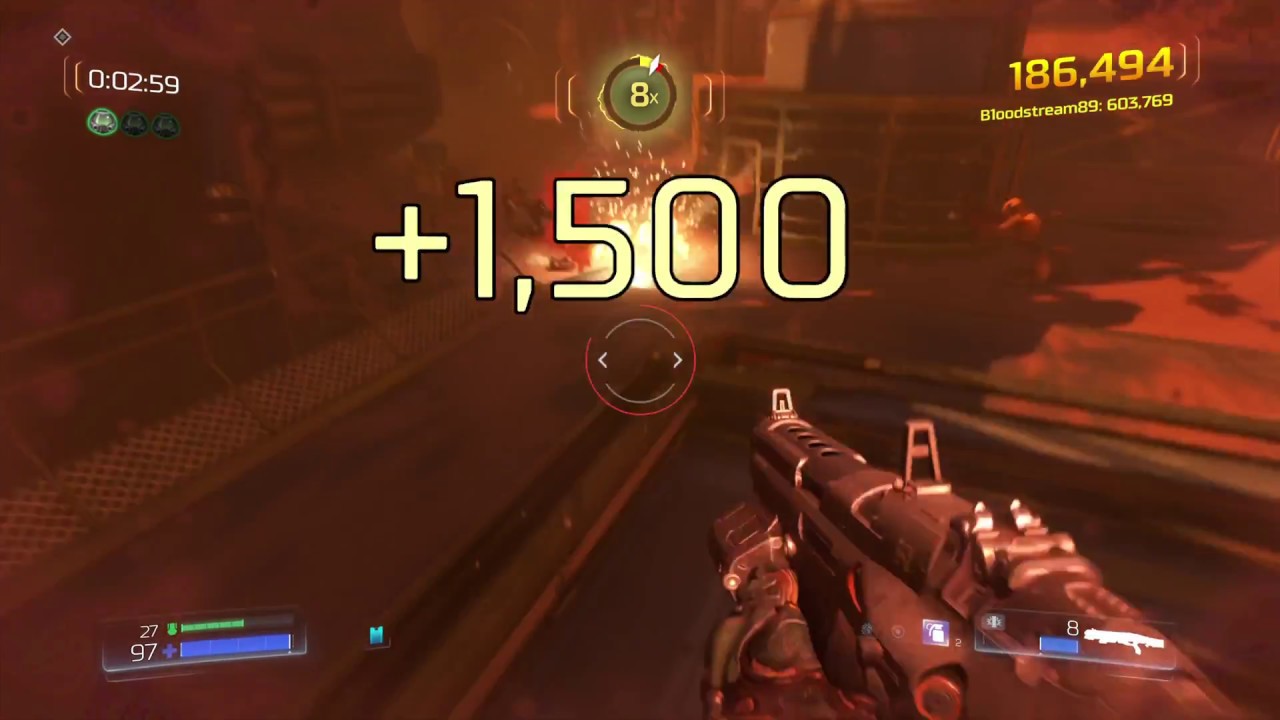 DOOM Arcade mode New High Score - YouTube