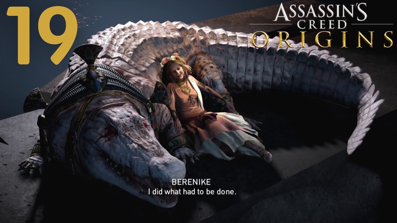 Assassin's Creed Origins Playthrough Part 19 - The Crocodile Revealed ...