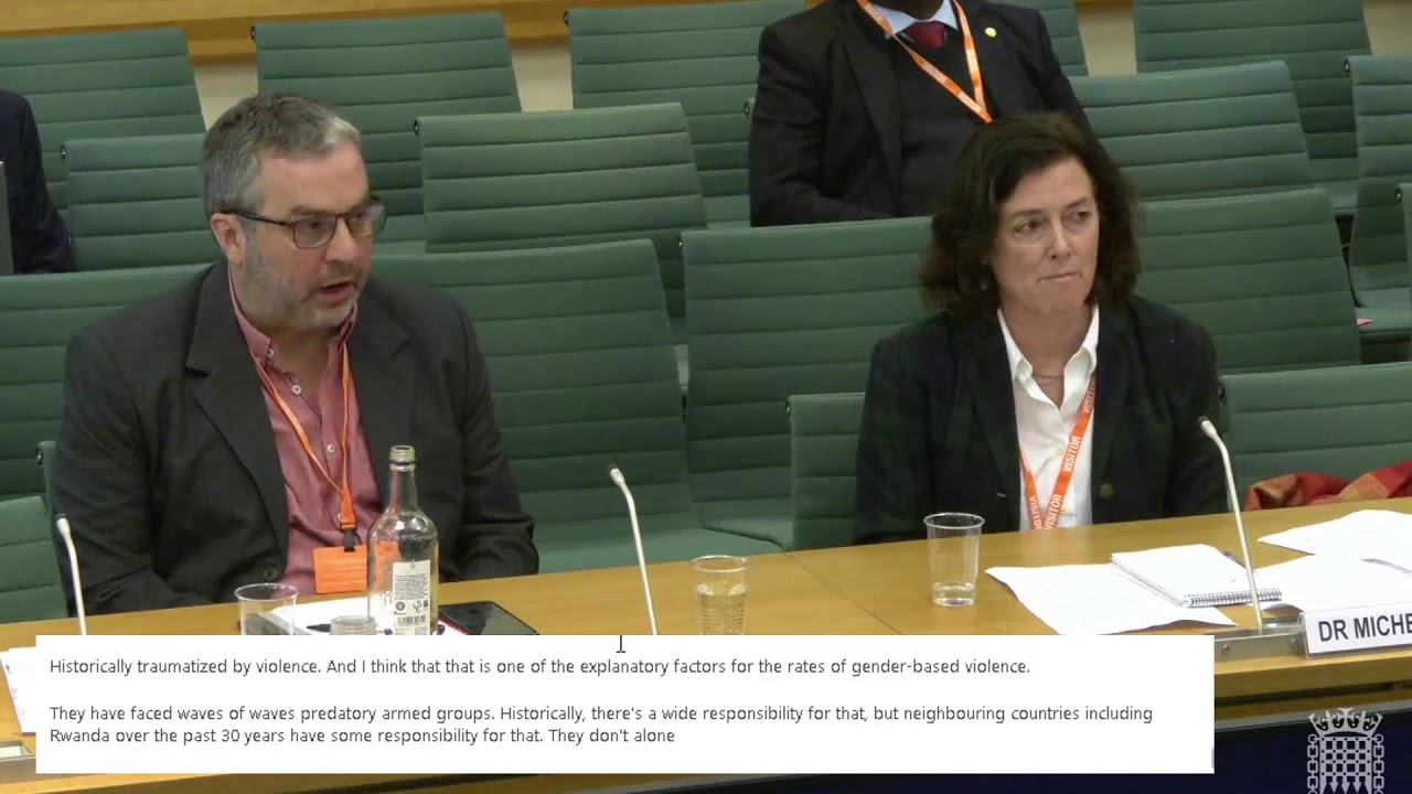 MICHELA & RICHARD MONCRIEFF DISCUSS EASTERN DRC CRISIS AT UK’S FOREIGN ...