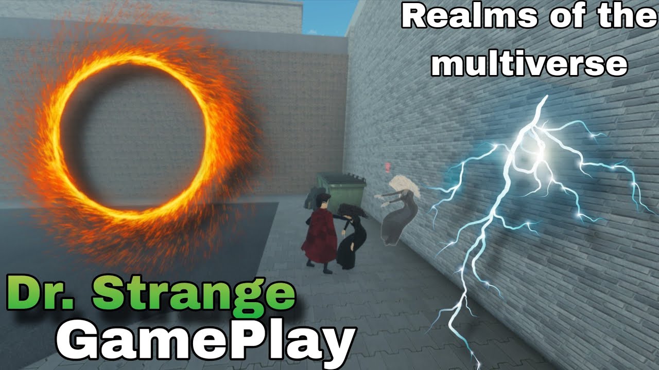 Roblox Doctor Strange GamePlay ในเเมพ Realms of The Multiverse เจอMOM ...