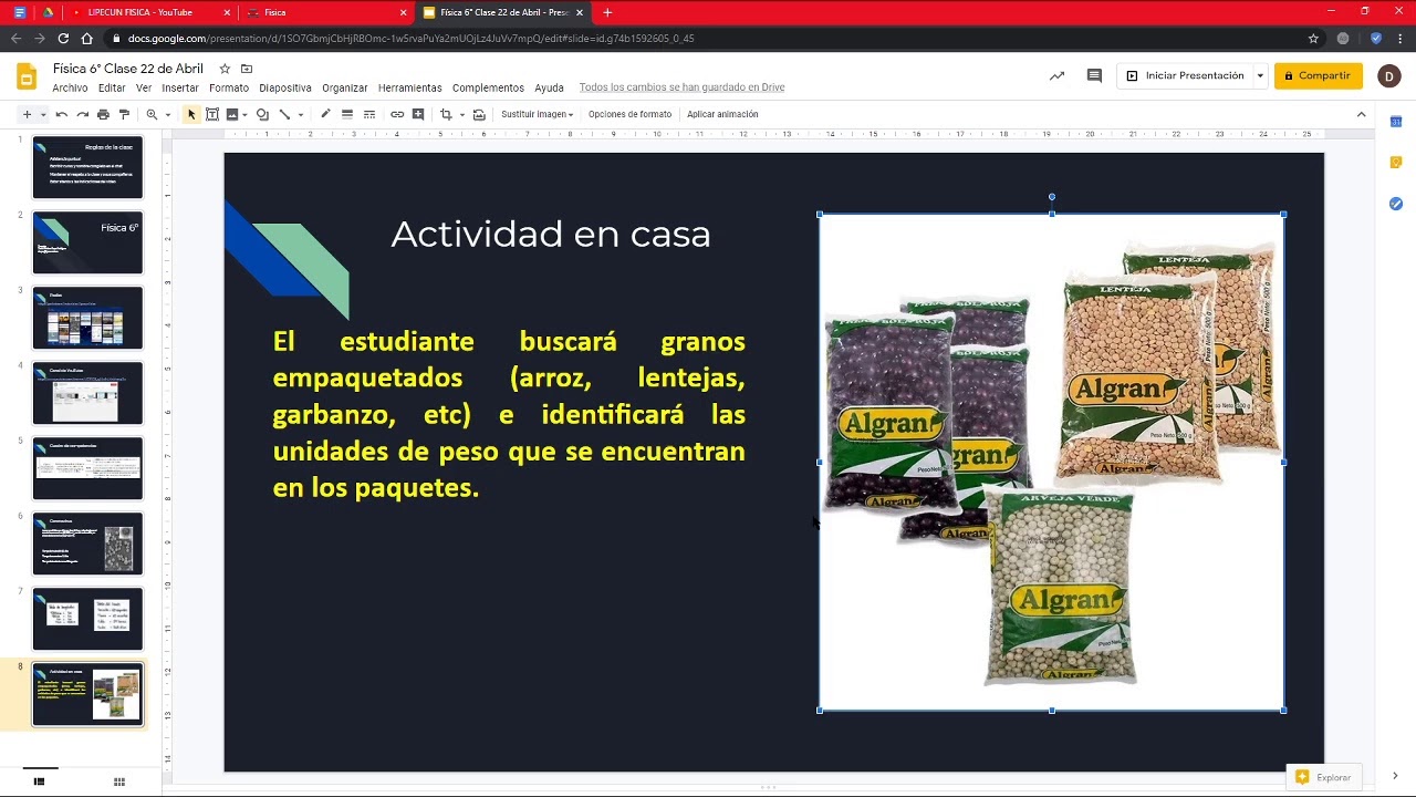 LIPECUN Fisica 6to grado - Introducción - 22 de Abril - YouTube