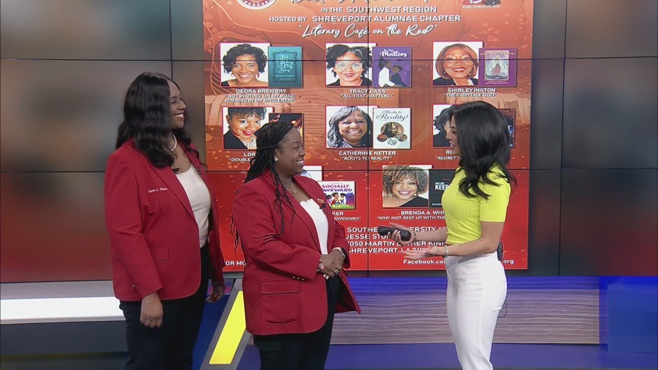 Local literary extravaganza to showcase eight talented authors - YouTube