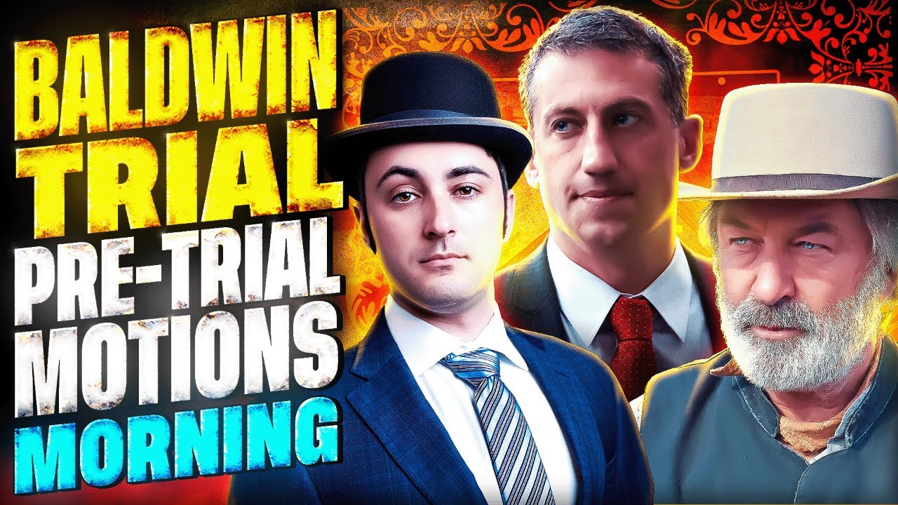 LIVE JURY TRIAL | NM v. Alec Baldwin | Morning | Pre-Trial Motions ...
