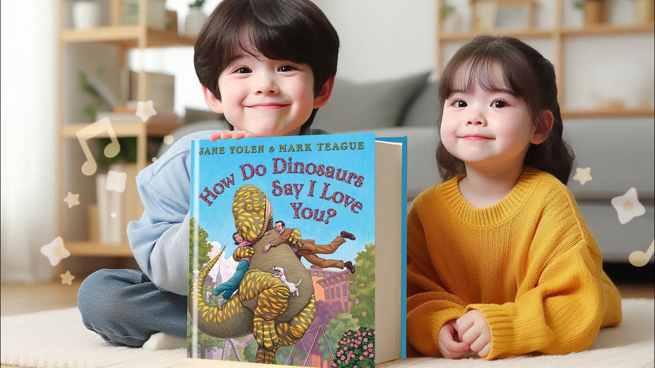 27 How Do Dinosaurs Say I Love You? | Picture Books 2-4 years🎵 #music # ...