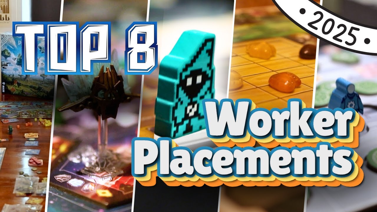 Top 8 Worker Placement Board Games of 2025 - YouTube