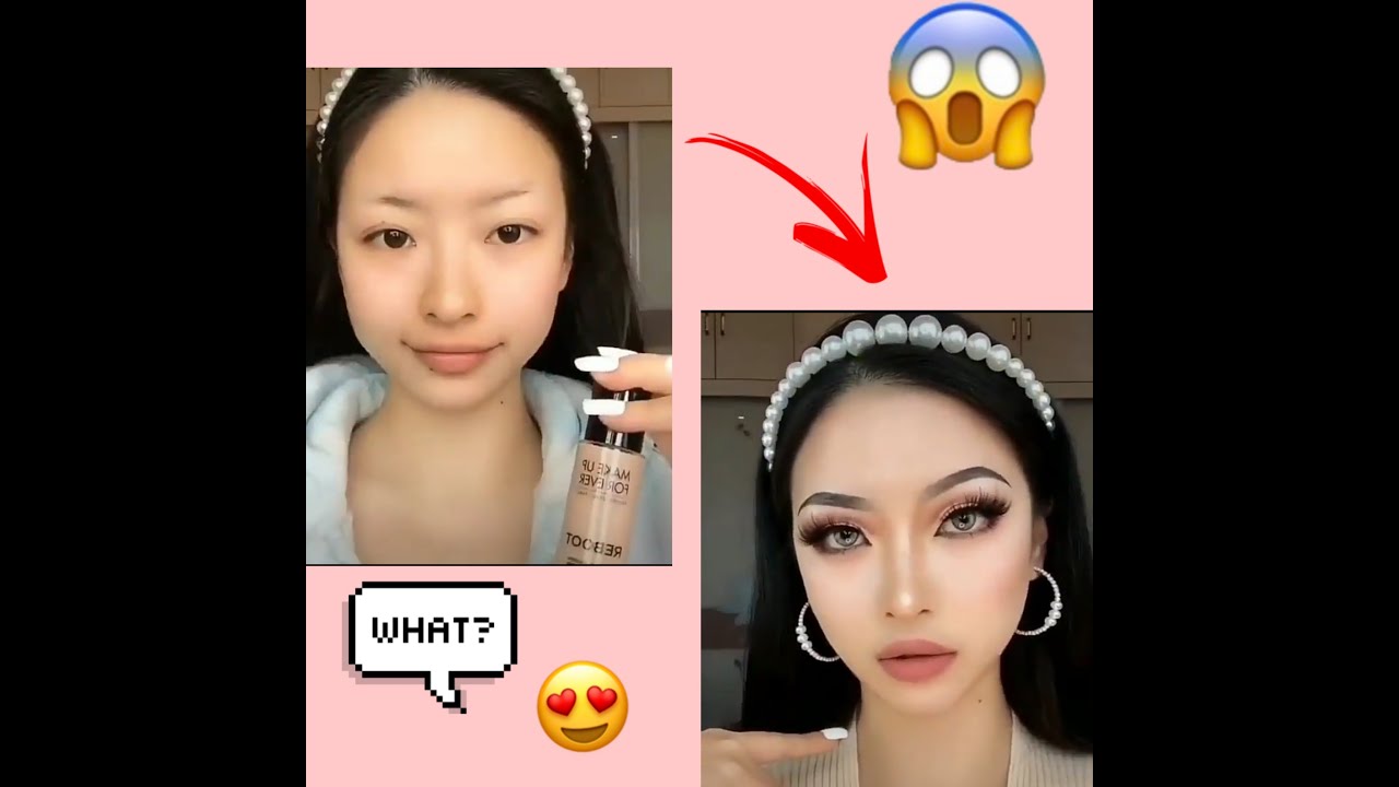ASIAN MAKEUP TRANSFORMATION COMPILATION #2 - YouTube