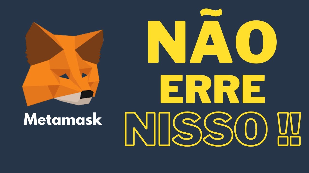 Como criar Sua Carteira Metamask Para JOGAR Games NFT - Play to Earn ...