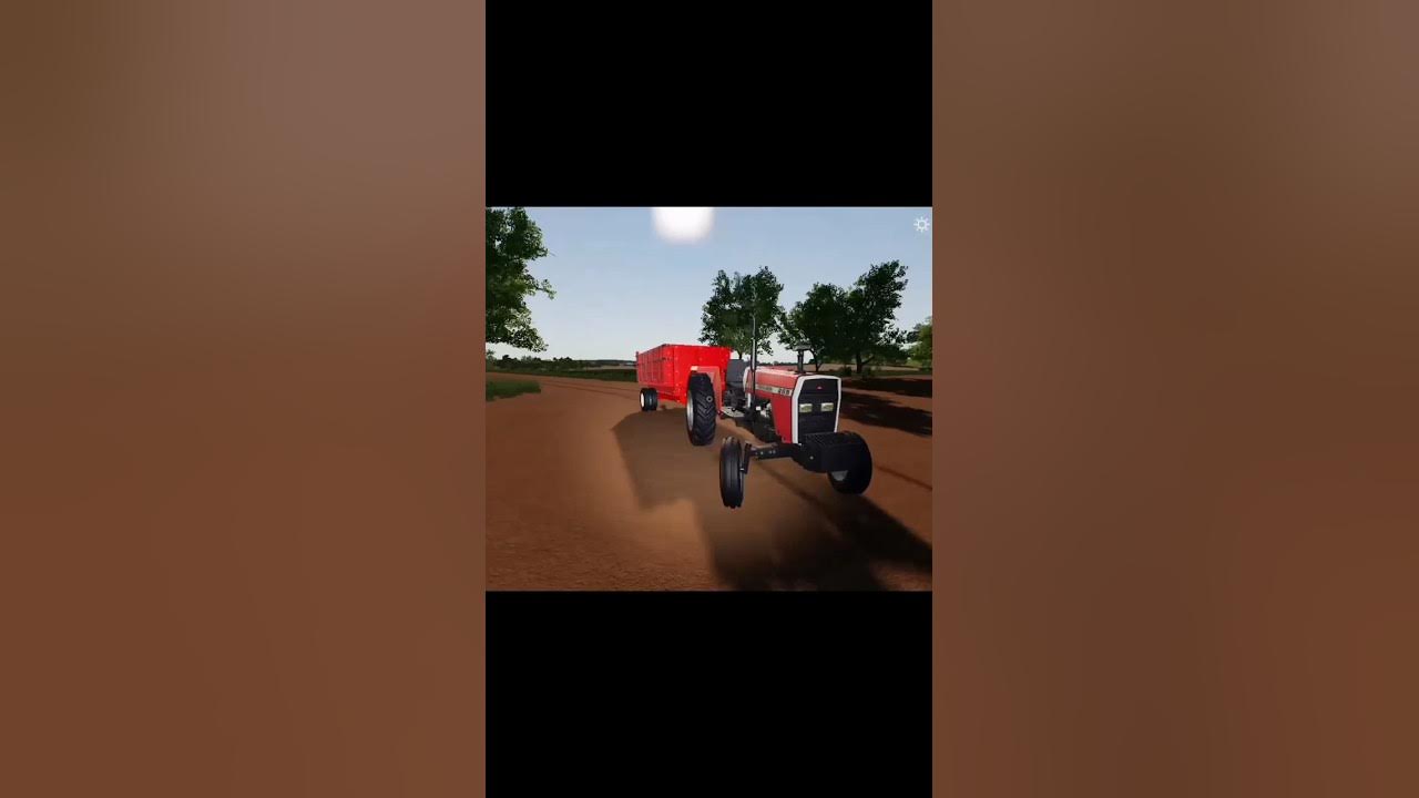 Massey Ferguson 265 + carreta mod PS4/XBOX fs19 Farming Simulator 19 #games #ps4 #xbox #shorts # ...