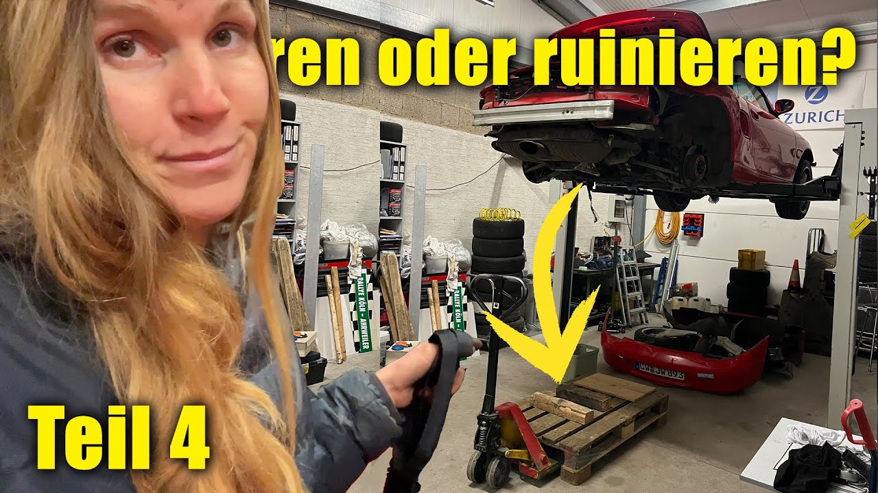 Fast geschafft: Der Motorausbau steht kurz bevor! - just in love with ...