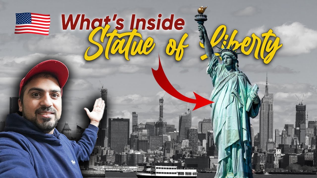 Surprised to enter inside STATUE OF LIBERTY - NYC | EP-03 | North ...