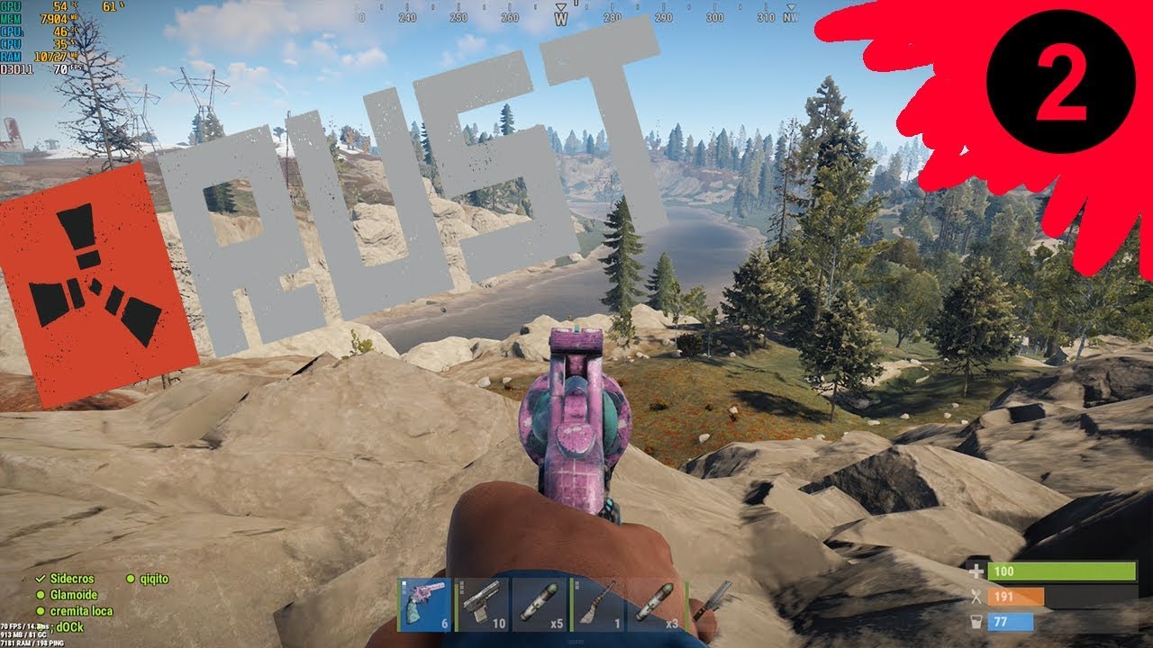 Inicio de wipe server x2 - Rust gameplay Español - YouTube