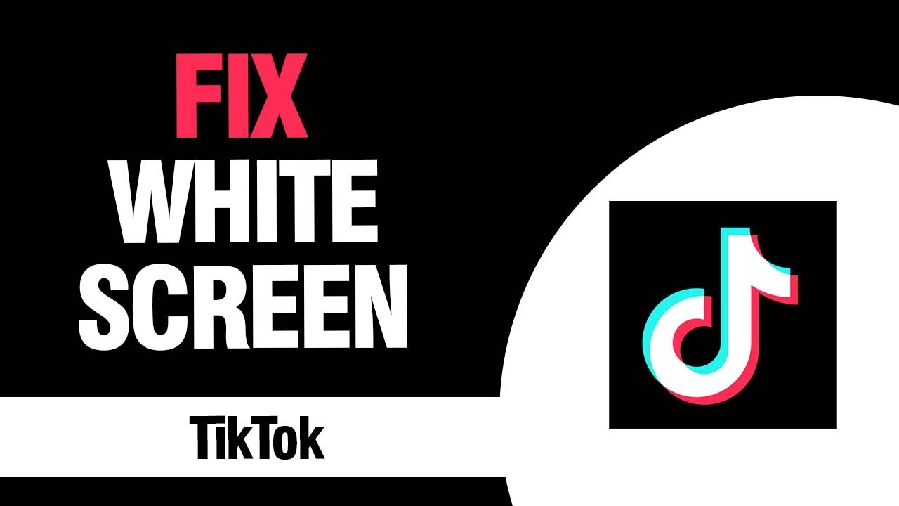 How To Fix And Solve TikTok App White Screen Problem - YouTube
