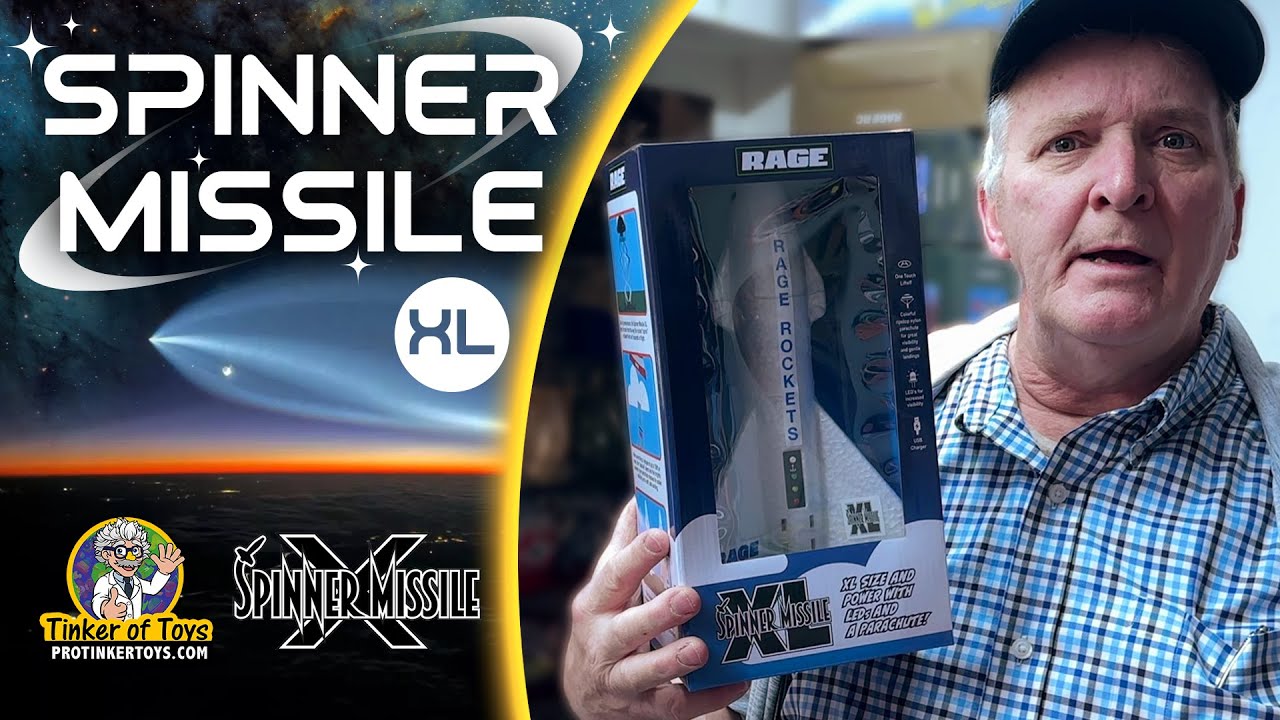 Spinner Missile XL Electric Free-Flight Rocket | RGR4150 | Rage R/C ...
