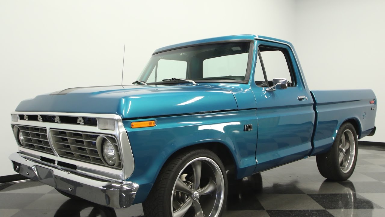 707 TPA 1973 Ford F 100 Ranger - YouTube