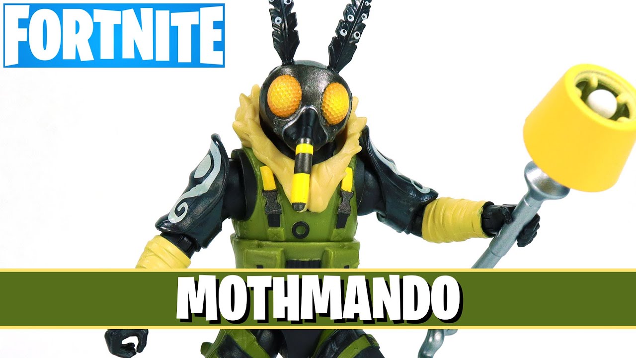Mothmando Fortnite Action Figure | 4" Jazwares - YouTube