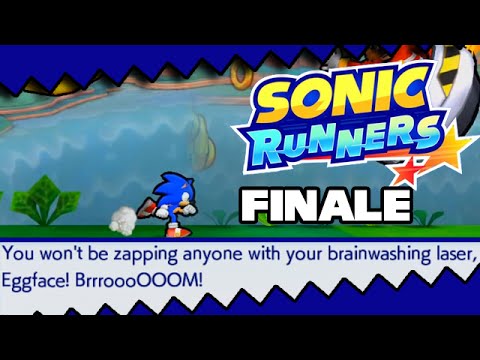 Sonic Runners - Final Boss & Ending [Unleashed BGM Event] - YouTube