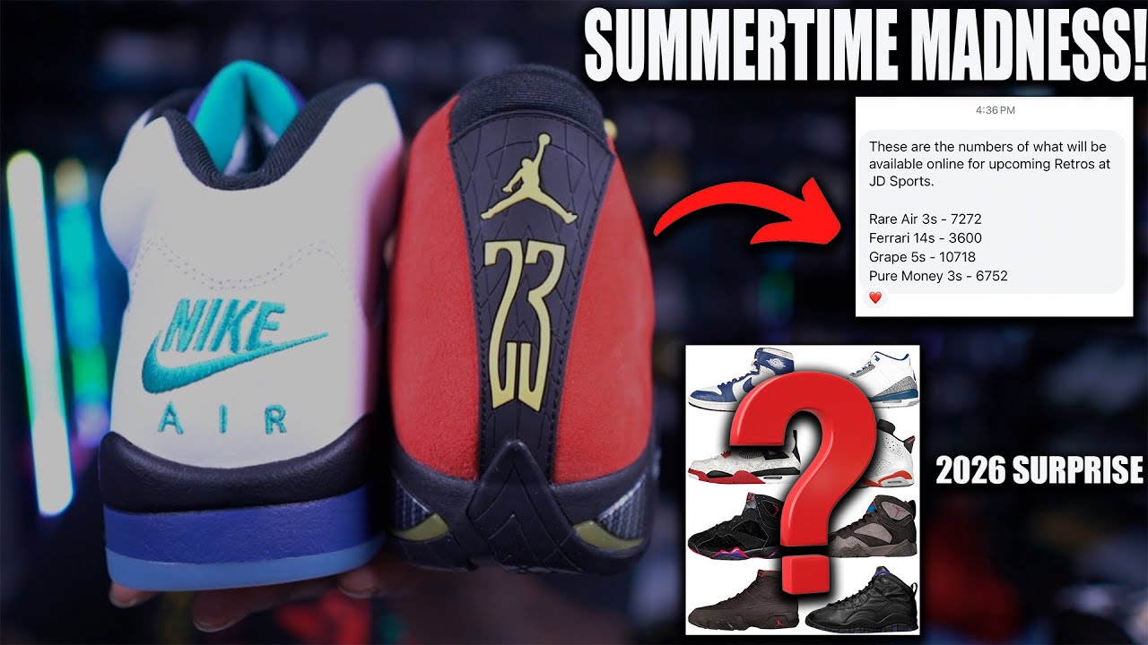 MOST LIMITED JORDAN DROPPING SUMMER 2025 POPULAR JORDAN RETURNING SOON ...