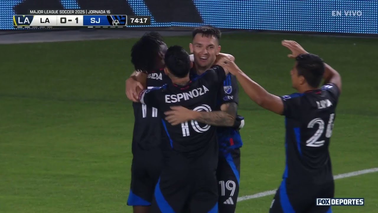 🔥 GOL CONTRA EL CAMPEÓN Ousseni Bouda | LA Galaxy 0-1 San Jose ...