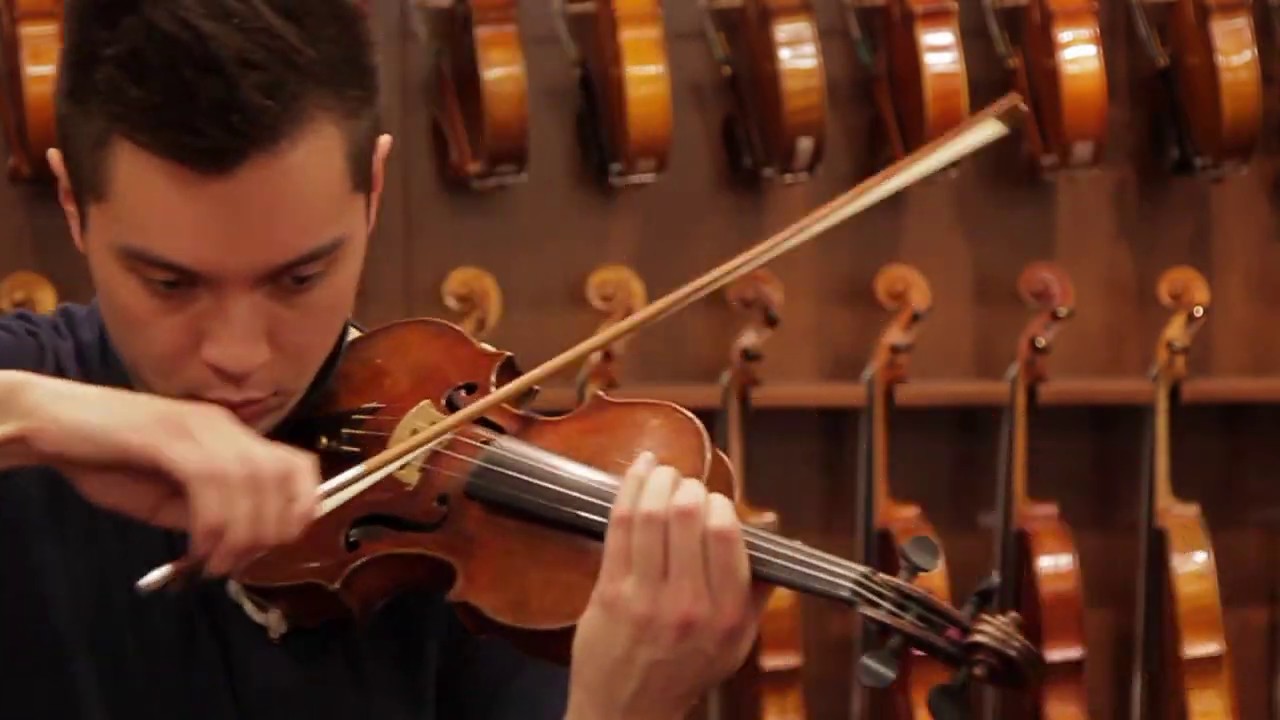 Richard Duke II, London c. 1770 | Violin Demonstration - YouTube