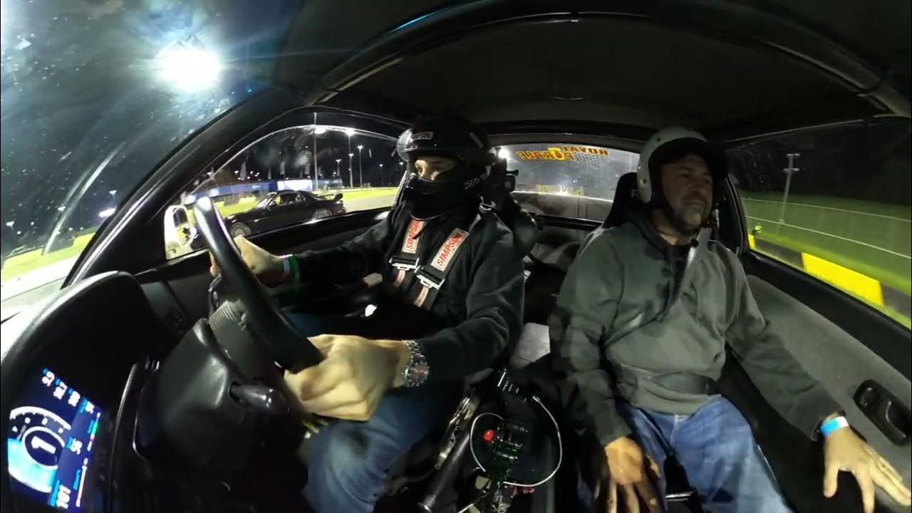 PJ's AWD SR22VET S13 Roll Racing Passenger Ride - YouTube